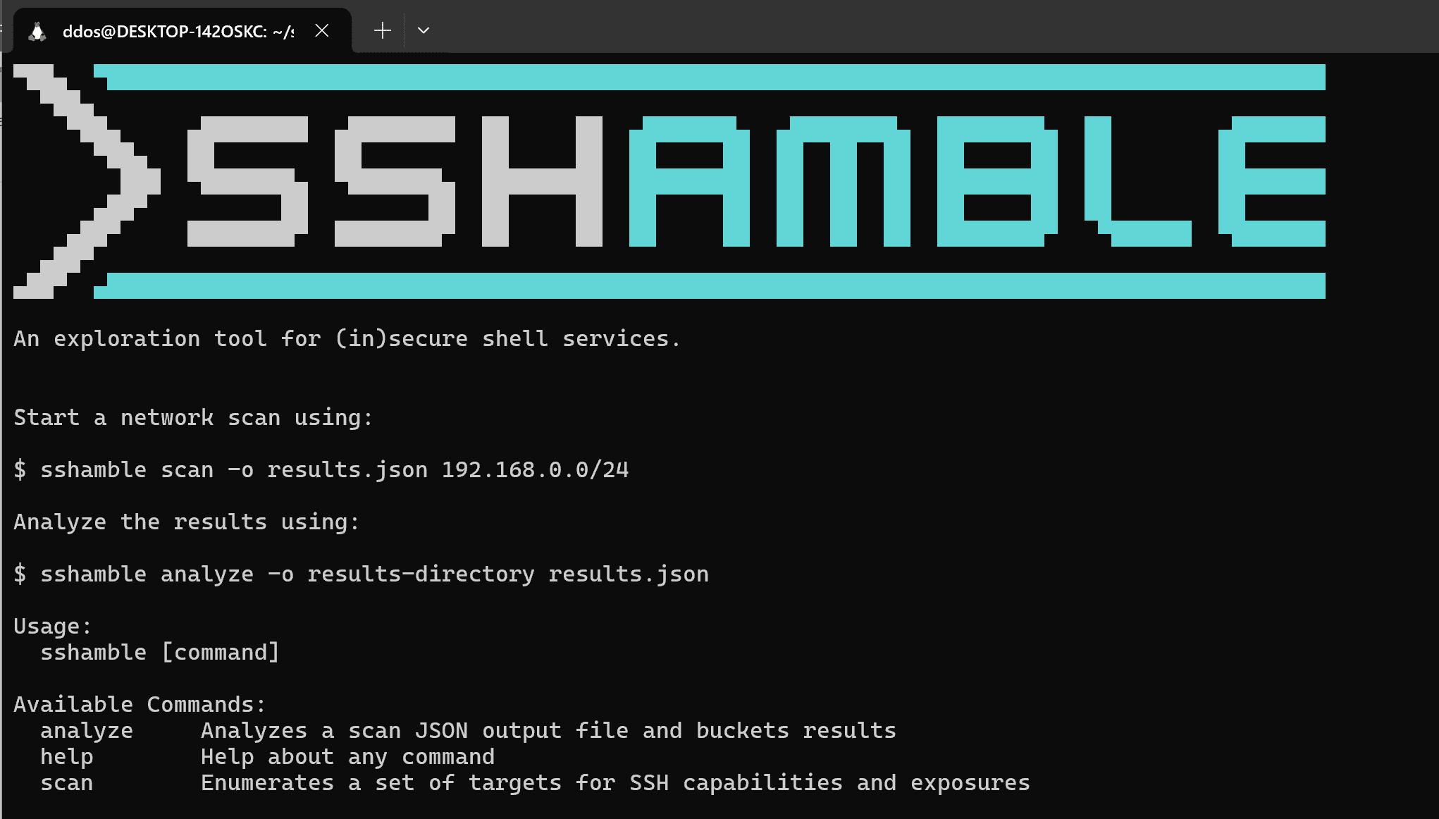SSHamble: runZero's Open Source Tool to Secure Your SSH Implementations SSHamble: runZero's Open Source Tool to Secure Your SSH Implementations