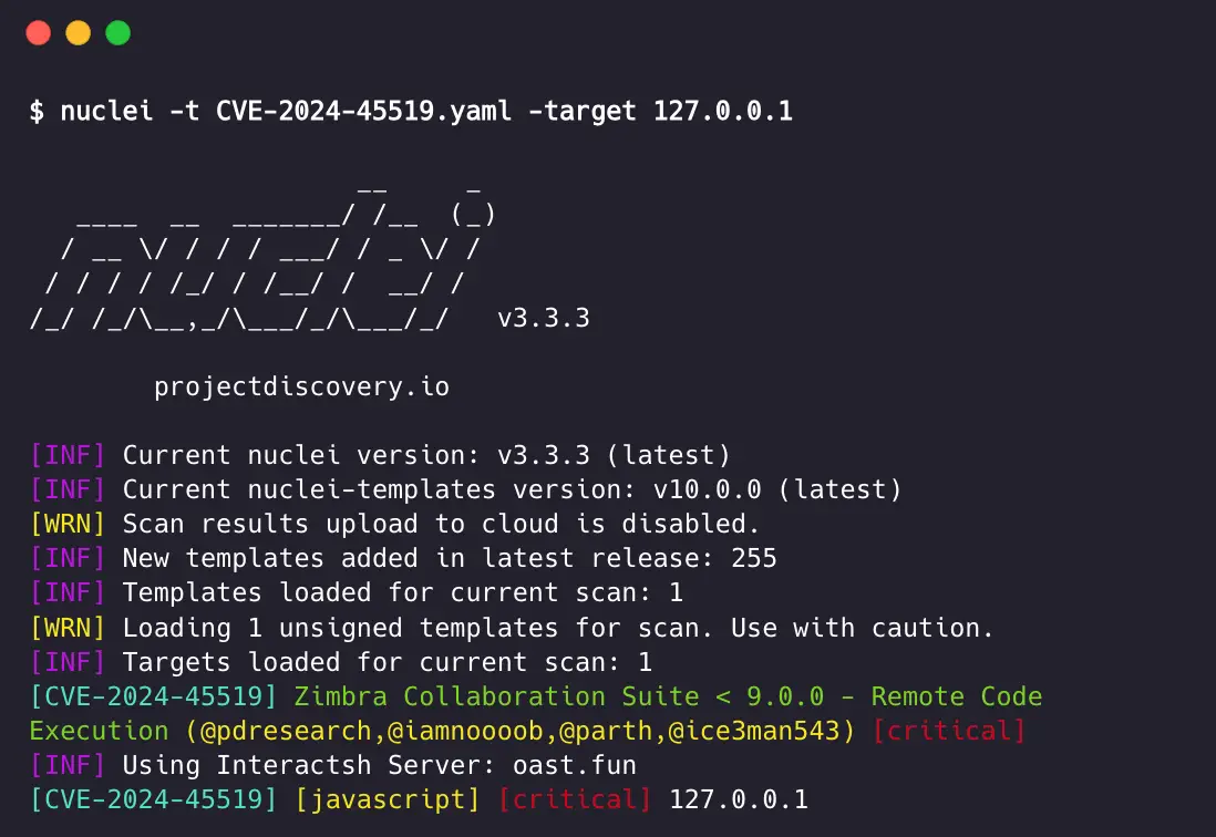 Zimbra Email Servers Under Attack: CISA Flags CVE-2024-45519 as ... Zimbra Email Servers Under Attack: CISA Flags CVE-2024-45519 as ...