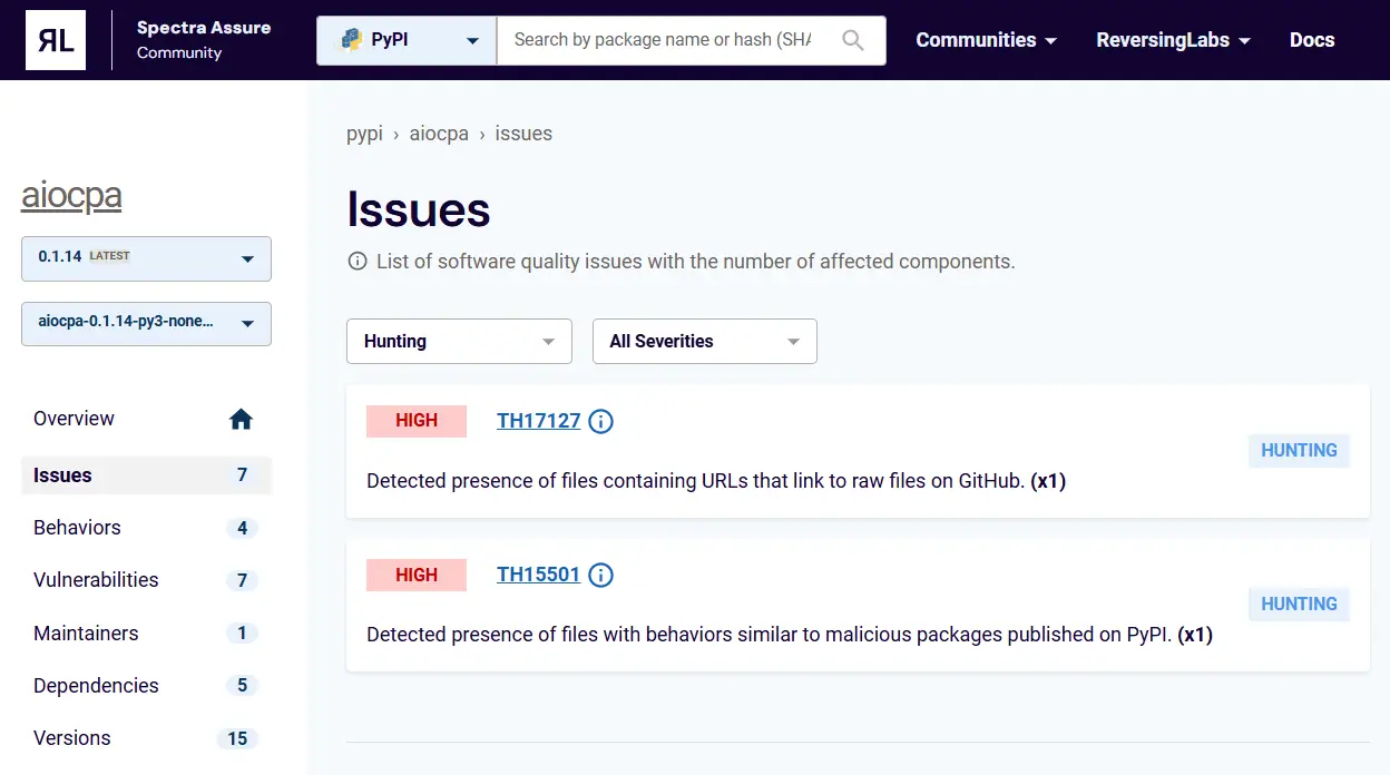 Malicious PyPI Package Targets Cryptocurrency Wallets: aiocpa Campaign ... Malicious PyPI Package Targets Cryptocurrency Wallets: aiocpa Campaign ...