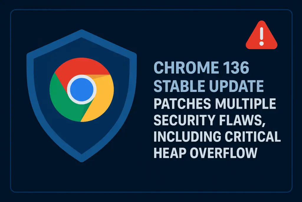 Chrome Update Fixes High-Severity Security Flaw (CVE-2025-4096) Chrome Update Fixes High-Severity Security Flaw (CVE-2025-4096)
