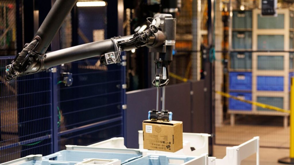 Future of Logistics: Amazon Unveils Blue Jay Robot and Eluna AI Assistant