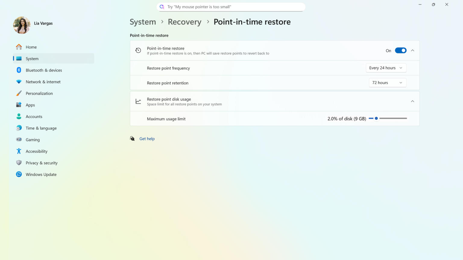 New Windows 11 Tools: Point-in-Time Restore & Network-Enabled Recovery ...